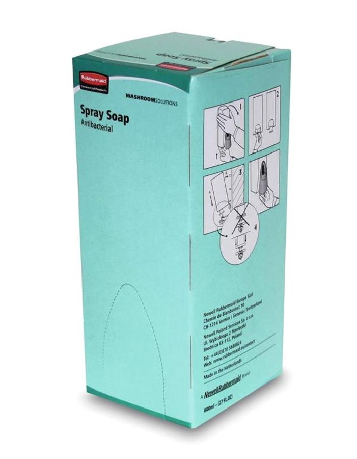 Rubbermaid Antibacterial Spray Soap 800ml - CPD Direct